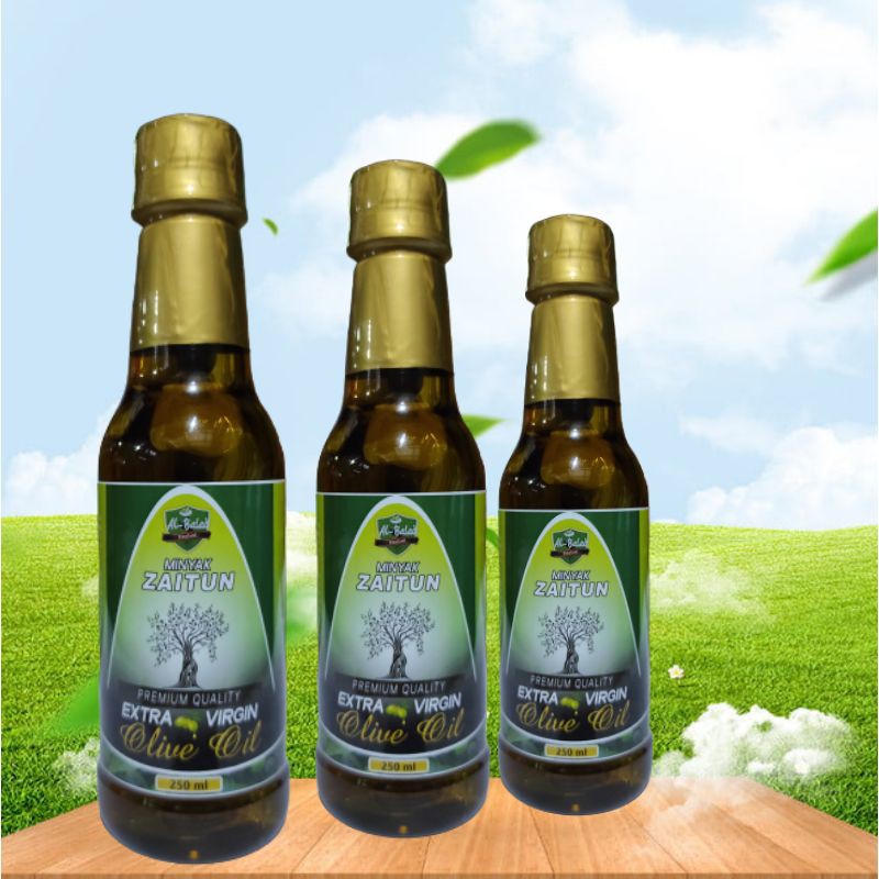 Jual Minyak Zaitun Al Balad 250 ml - Extra Virgin Olive Oil | Shopee ...