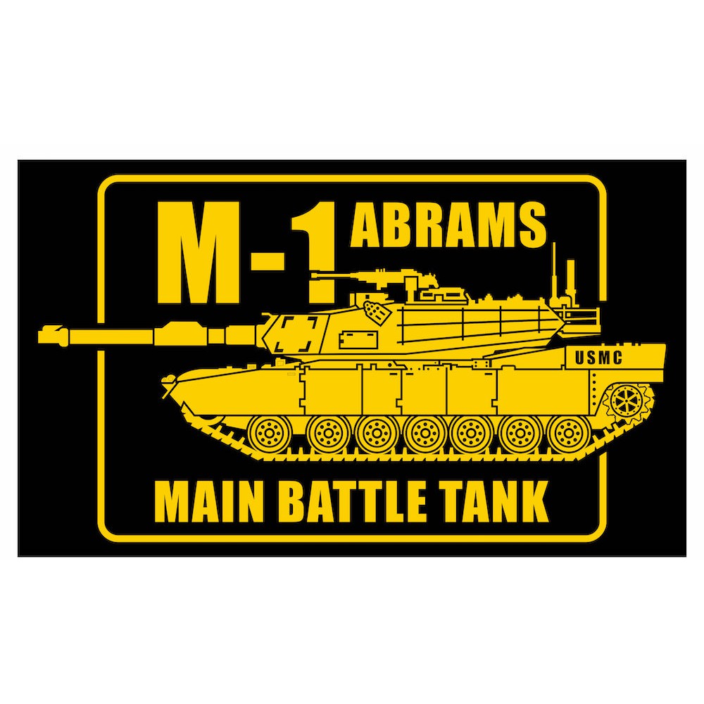 Jual M1 Abrams US Army MBT Square Cutting Sticker | Shopee Indonesia
