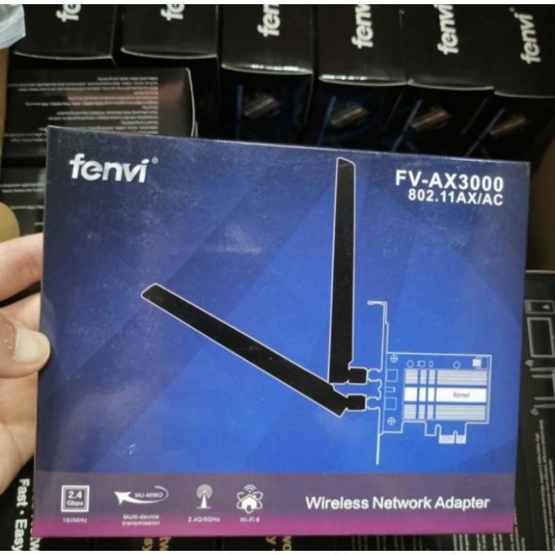 Jual WIFI ADAPTER FENVI AX3000 PCIe ax200 WIFI 6 ADAPTOR 10 dBi antena ...