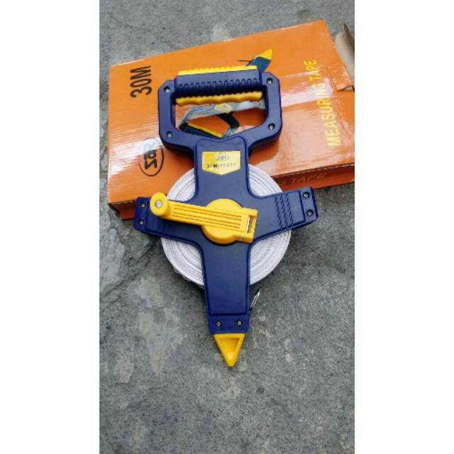 Jual Meteran 30 M fiber - measuring tape 30 meter - meteran roll 30 m ...