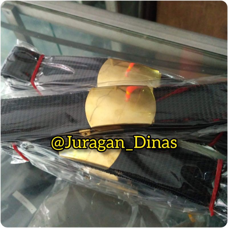 Jual Sabuk PDH POLOS Kuningan bisa dibraso / Sabuk POLOS Siswa / Sabuk ...