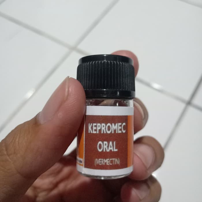 Jual ASR321 Kepromec Oral 5ml - Demodex Obat Kutu Scabies Parasit Hewan ...