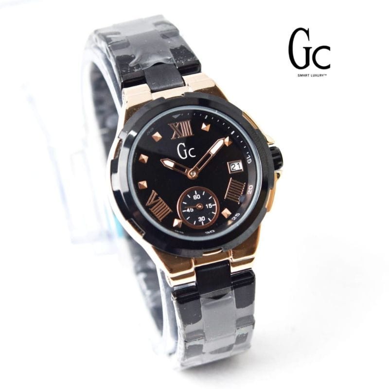 Jual Jam Tangan Wanita Cewek GC Guess Collection Chrono OFF 3 Jarum ...