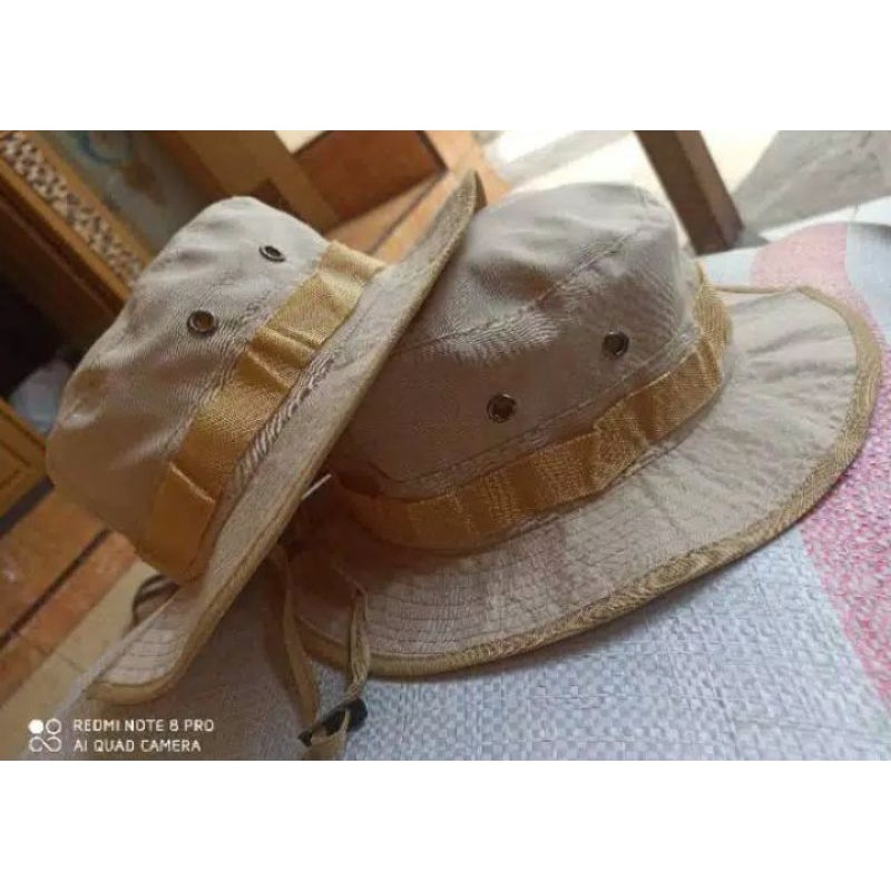 Jual TOPi TOPi Rimbawan Bucket Hat Jungle Hat Kualitas Baik | Shopee ...