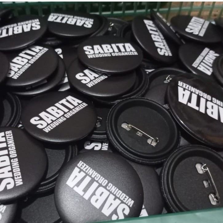 Jual Pin Peniti Custom UKURAN 25mm,32mm,44mm,58mm,75mm | Shopee Indonesia