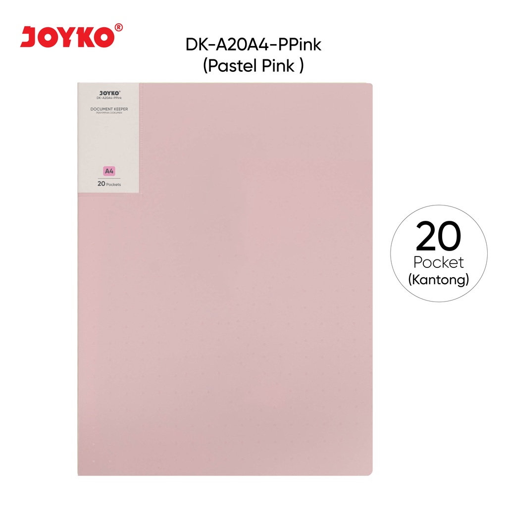 Jual DKA4 Document Keeper Clear Holder Map File Dokumen Folder Joyko ...
