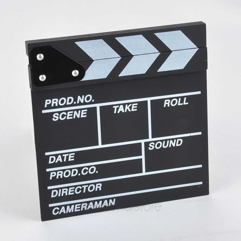 Jual Clapper board / papan take action untuk syuting | Shopee Indonesia