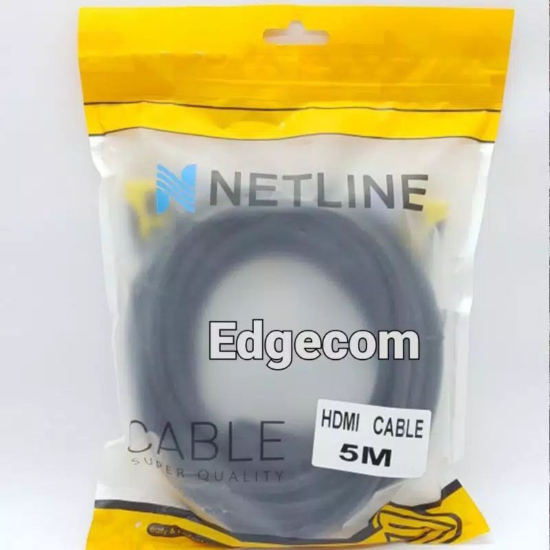 Jual Kabel HDMI Netline 5 Meter (Premium Quality) | Shopee Indonesia