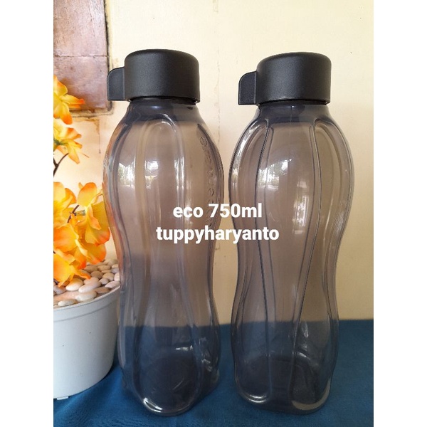 Jual tupperware botol minum botol eco 750 ml tutup ulir ( 1 ) | Shopee ...