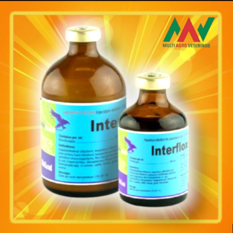 Jual INTERFLOX 100ML Mengobati Infeksi Saluran Pernafasan dan ...
