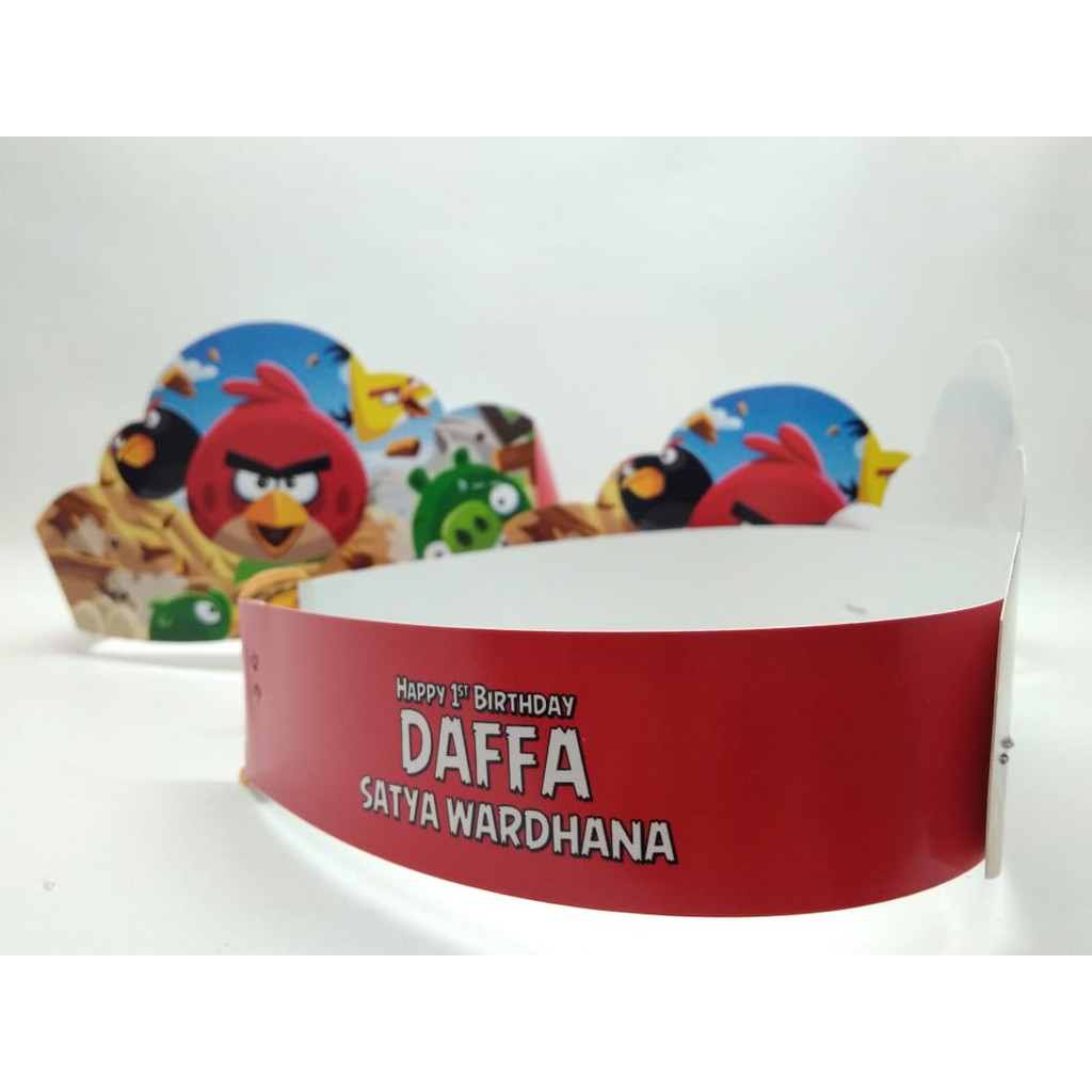 Jual Topi Ulang Tahun Melingkar Angry Birds | Shopee Indonesia
