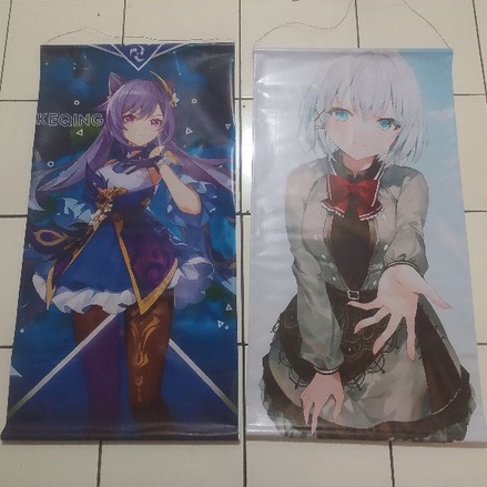 Jual Roll Banner Custom Anime Kpop Hololive Vtuber Gambar Bebas ...