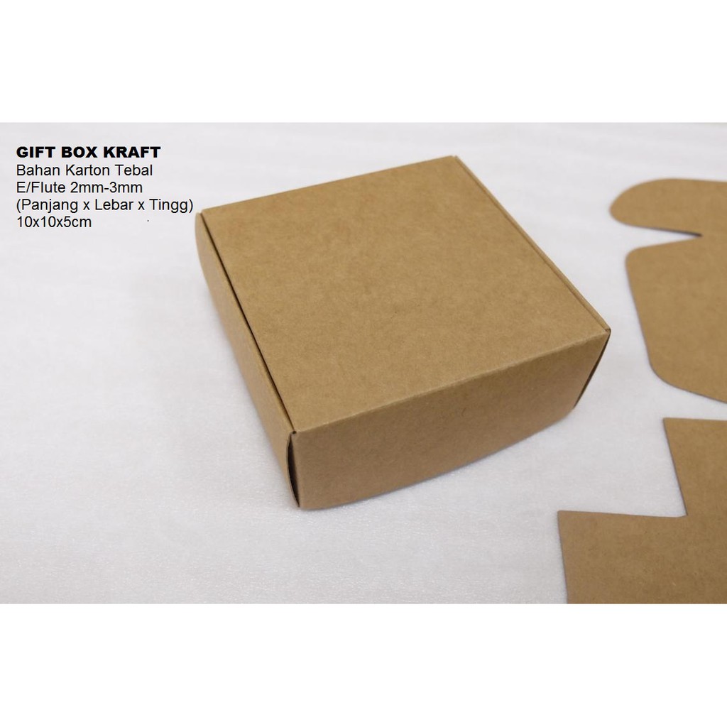 Jual Kardus Packing Kecil Mini 10x10x5 cm Dus Packaging Online Shop ...