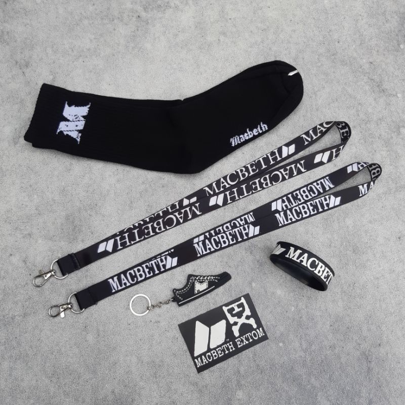 Jual Macbeth Sock Official Lanyard Keychan Dan Gelang | Shopee Indonesia