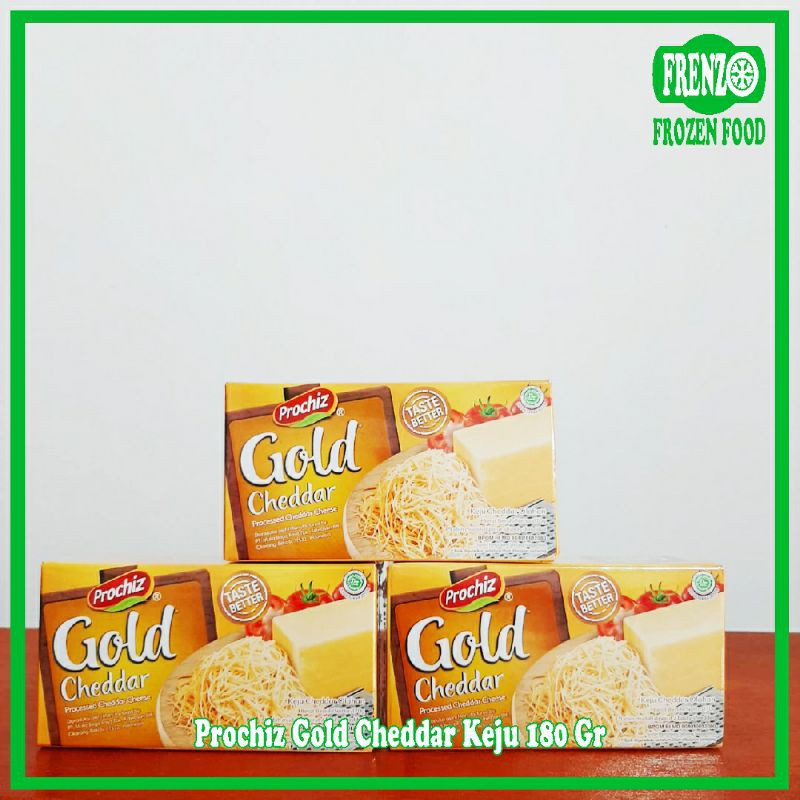 Jual Prochiz Gold Cheddar 180 Gr | Shopee Indonesia