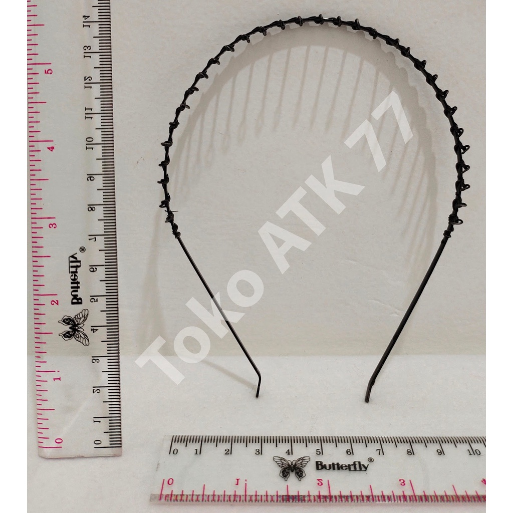 Jual Bando Rambut Kawat Hitam Polos READY STOCK | Shopee Indonesia