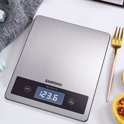 Jual SAMONO Kitchen Electronic Scale Timbangan Dapur Digital Stainless ...
