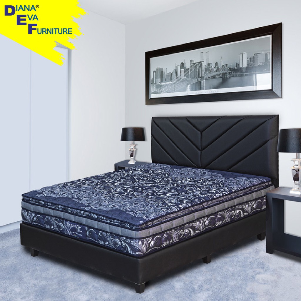 Jual Comforta Spring Bed Superfit Super Platinum - Full Set | Shopee ...