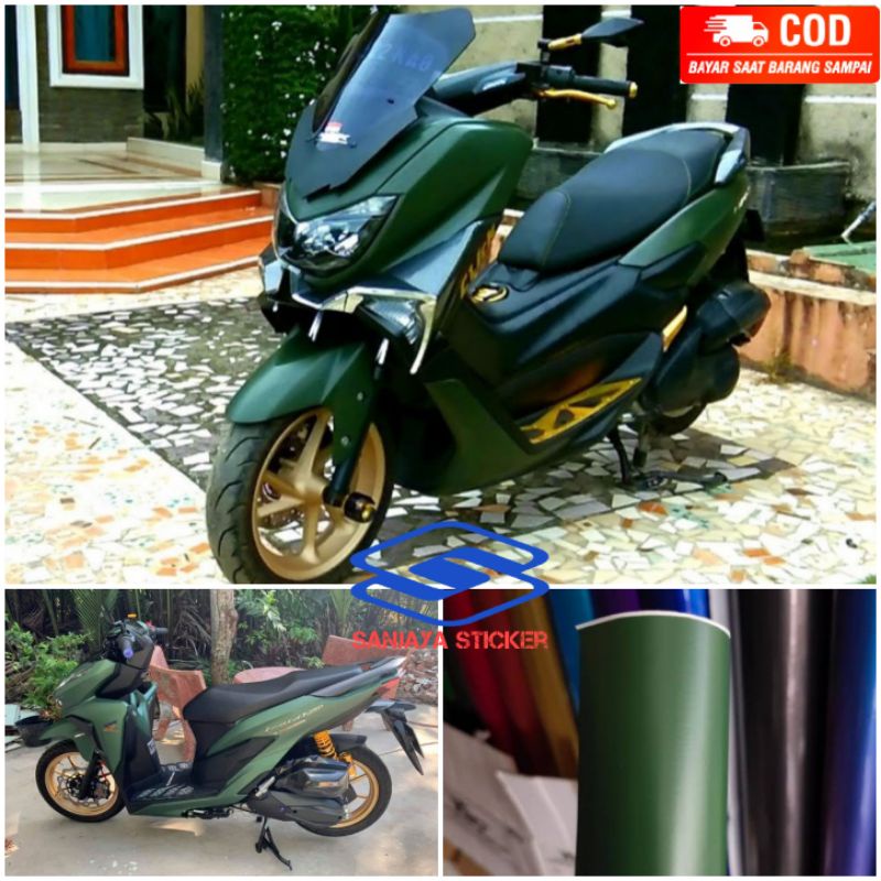Jual SKOTLET MOTOR STIKER HIJAU ARMY SKOTLET HIJAU ARMY UNTUK MOTOR DAN MOBIL | Shopee Indonesia