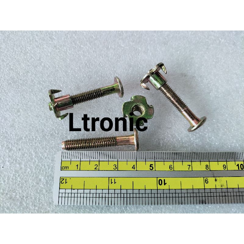 Jual Baut speaker Baut L Mur Cakar speaker Baut Cakar M6 | Shopee Indonesia