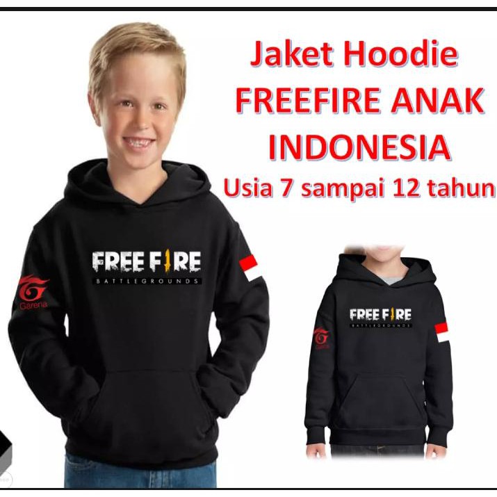 Jual Jaket Free Fire / Sweater Free Fire / Hoodie Free Fire / Jaket ...