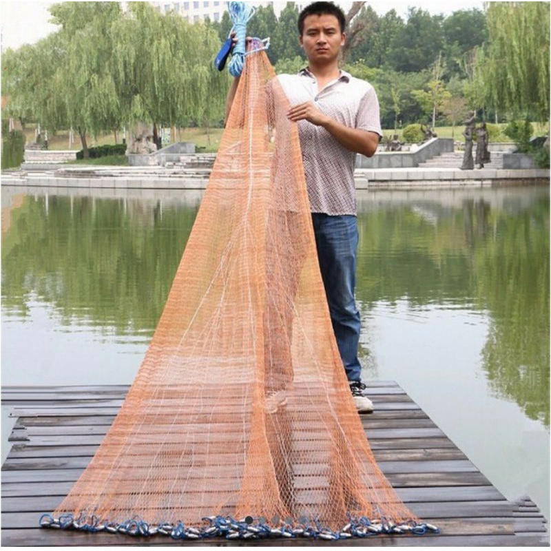 Jual jala lempar jala tebar jala jaring ikan | Shopee Indonesia