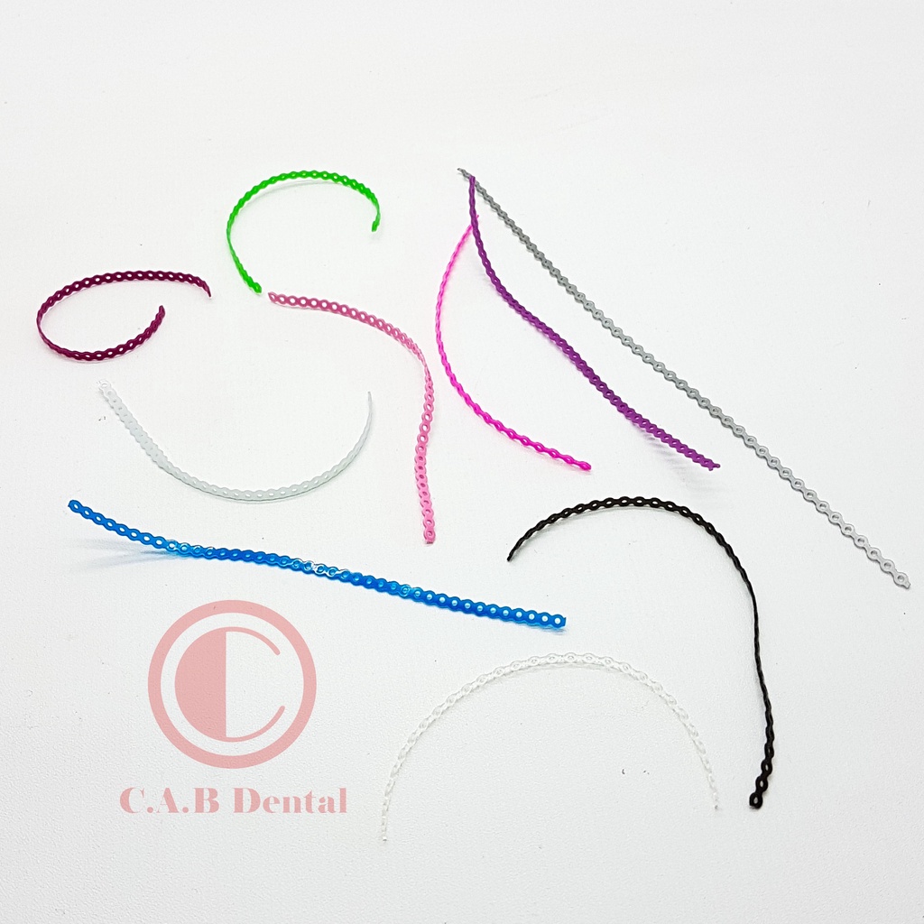 Jual POWER CHAIN CAMPURAN / POWER CHAIN BEHEL / KARET BEHEL GIGI ...