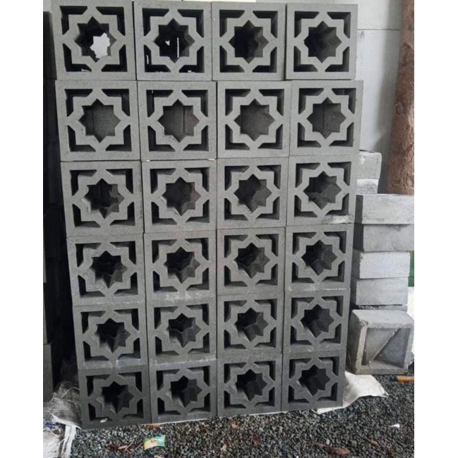 Jual roster modern/roster beton/roster minimalis/roster motif maha dewa ...