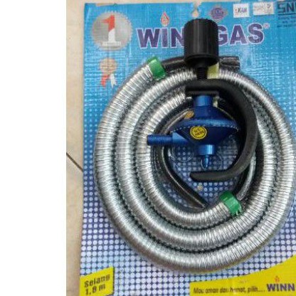 Jual selang regulator destec starcam free selang win gas/paket selang ...