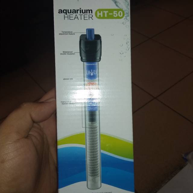 Jual Aquarium Heater Amara HT 50 watt | Shopee Indonesia