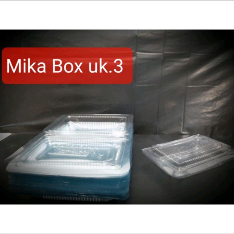 Jual Mika ukuran 3 isi 100/ mika kue/ mika nasi | Shopee Indonesia