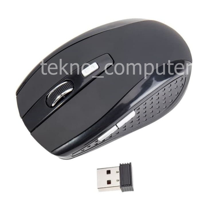 Jual Mouse Wireless Optical 2.4GHz High Precision Gaming Mouse Battery ...