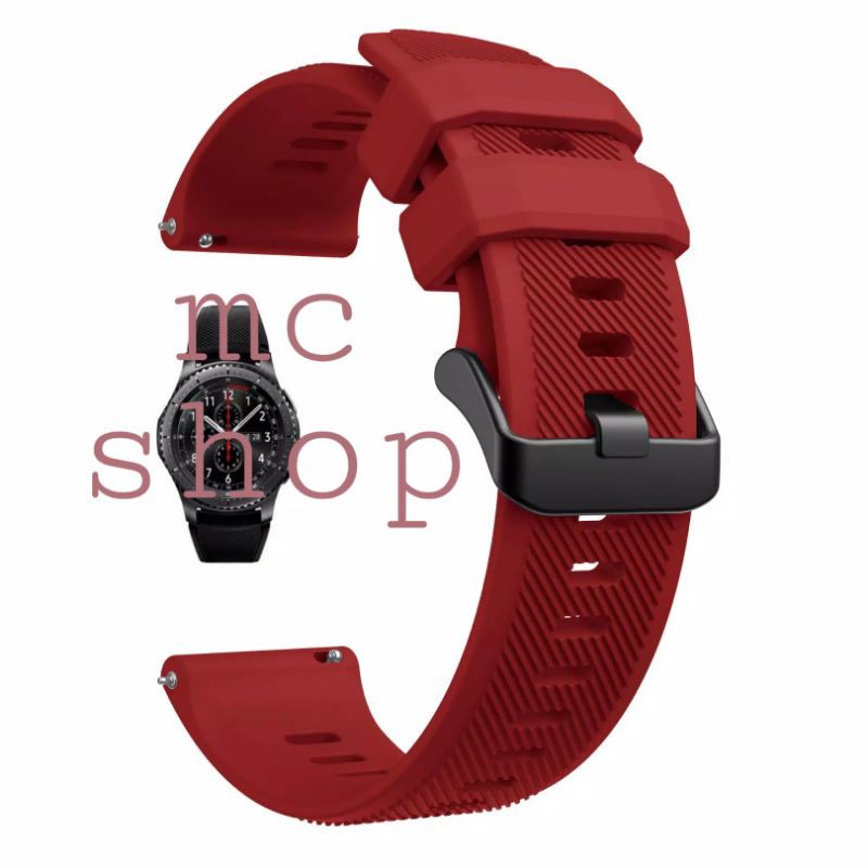 Jual STRAP SILIKON FOR SMARTWATCH SAMSUNG GALAXY Watch 46MM R800 BAND ...