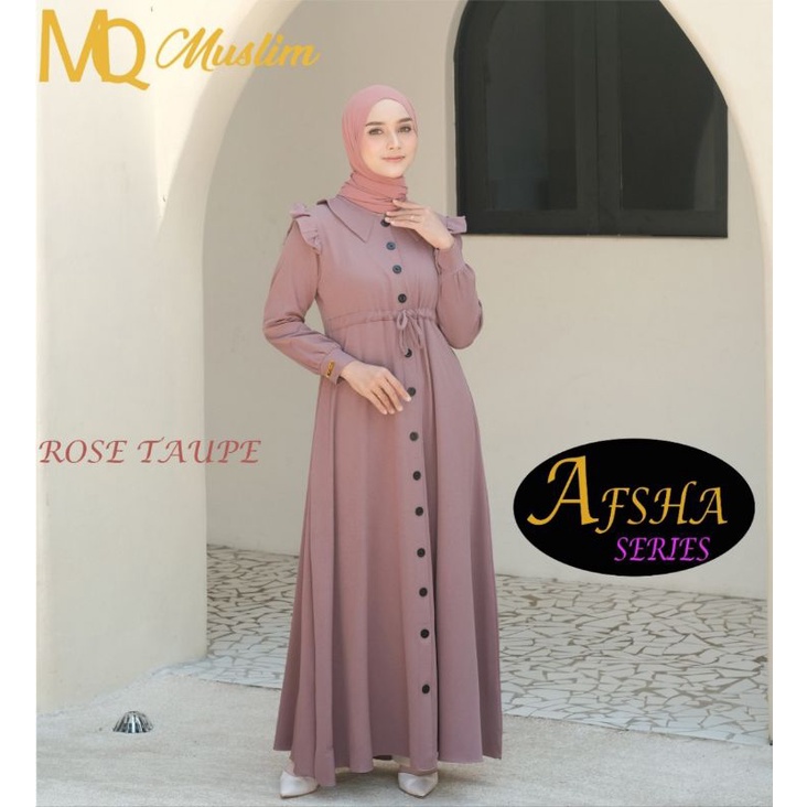Jual MQ Muslim Afsha Series (Rose Taupe) | Shopee Indonesia