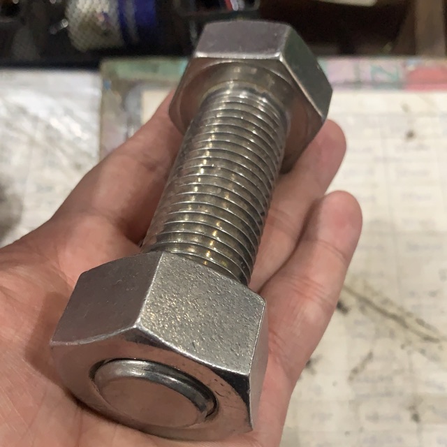 Jual Baut Stainless Size 27mm x 90mm.. Spec Lengkap Lihat di Foto ...