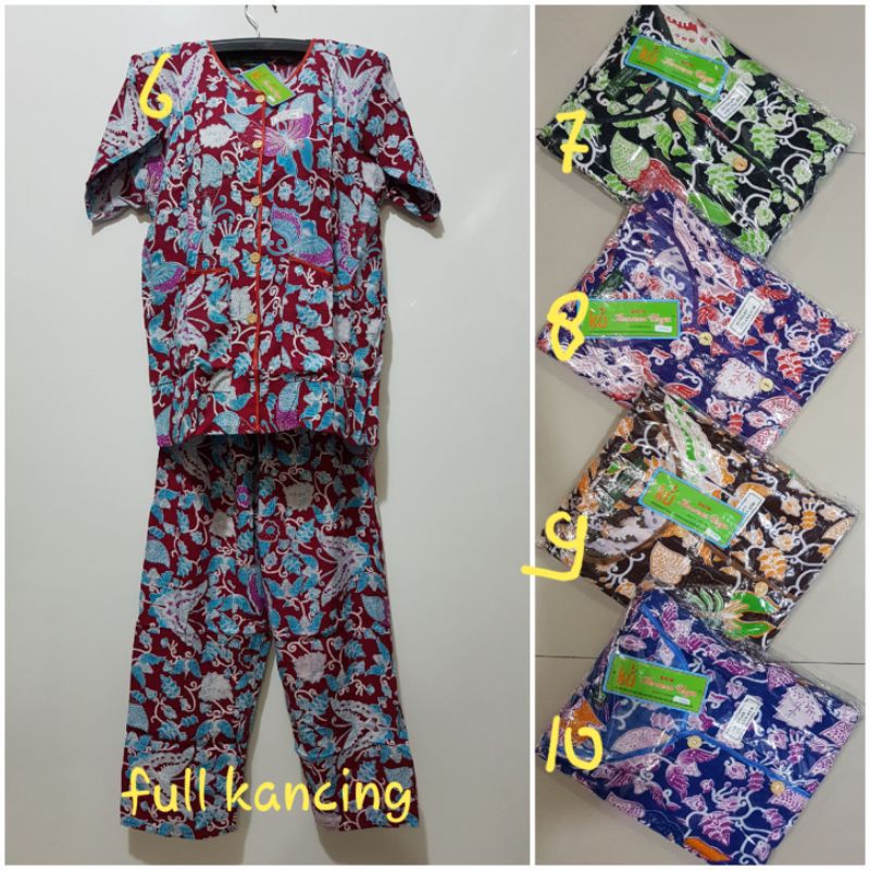 Jual STELAN KENCANA UNGU CP PLISIR LD 100 CM LABEL HIJAU FULL KANCING ...
