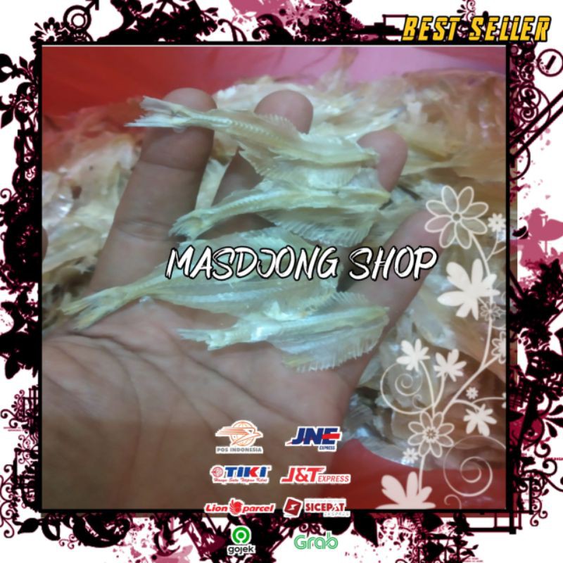 Jual IKAN ASIN KALAPAN/PAKANG/KERUPUK TAWAR (100gr). | Shopee Indonesia
