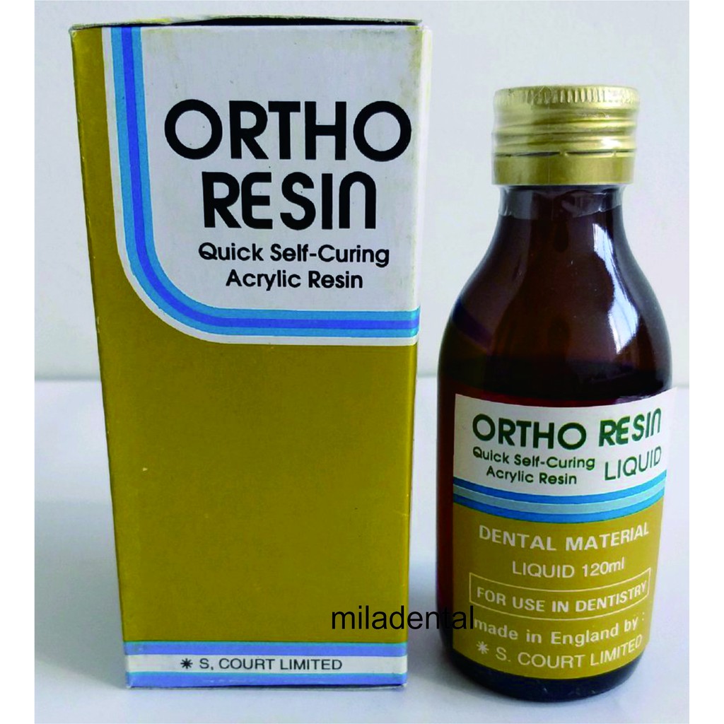 Jual Ortho Resin Liquid Self Curing 120 ml | Shopee Indonesia
