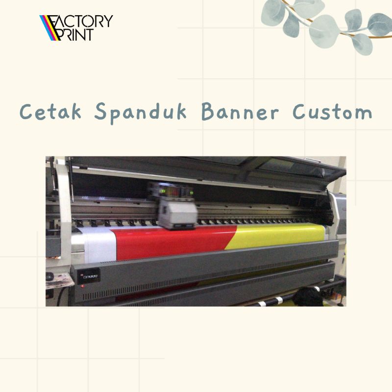 Jual FACTORY PRINT - CETAK SPANDUK BANNER CUSTOM | Shopee Indonesia