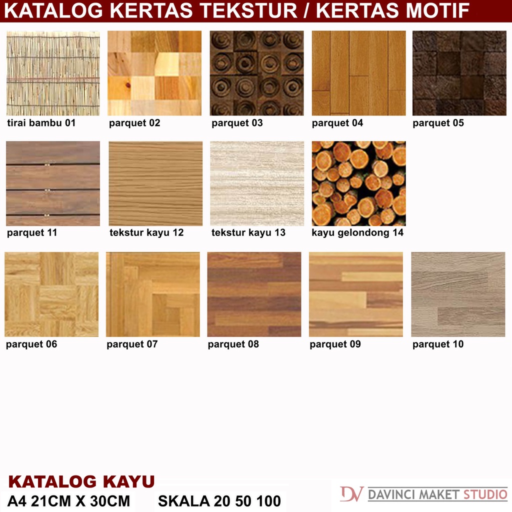 Jual Kertas Tekstur Bahan Kayu 01 Maket Diorama - Motif Kayu Bambu ...