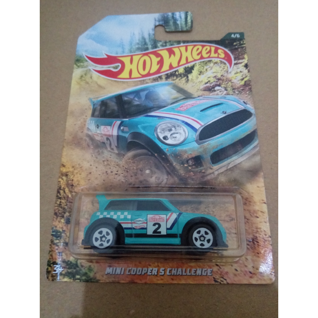 Jual Hot Wheels - Mini Cooper S Challenge Blue | Shopee Indonesia