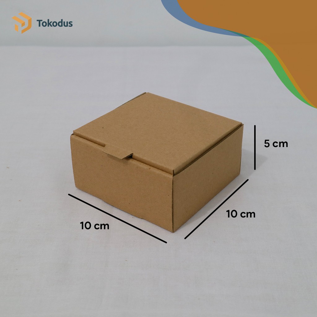 Jual Kardus Pizza Box Hampers 10x10x5 cm Polos Dus Kado/Hadiah (Bisa ...