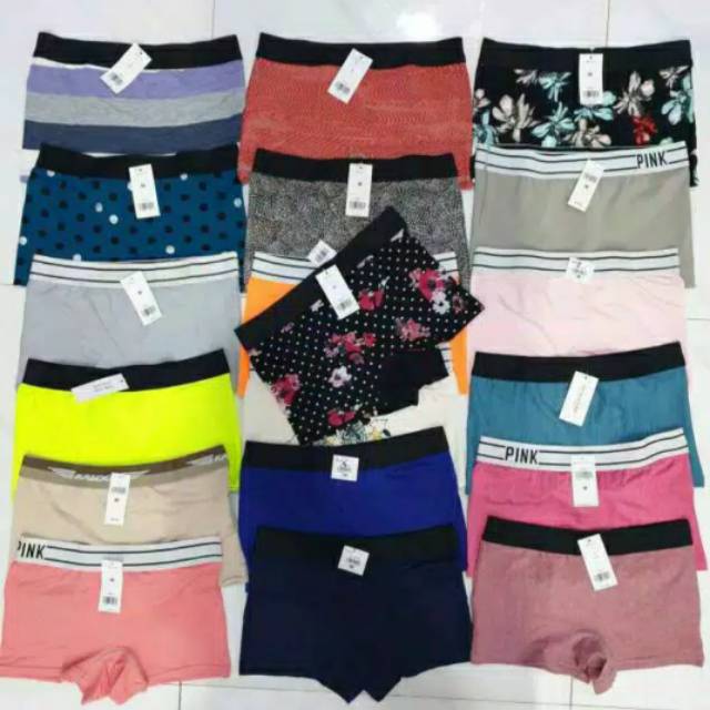 Jual CD Boxer Wanita Cewe S-XXXL JUMBO MAX 110 kg dan Boxer Sepaha ...