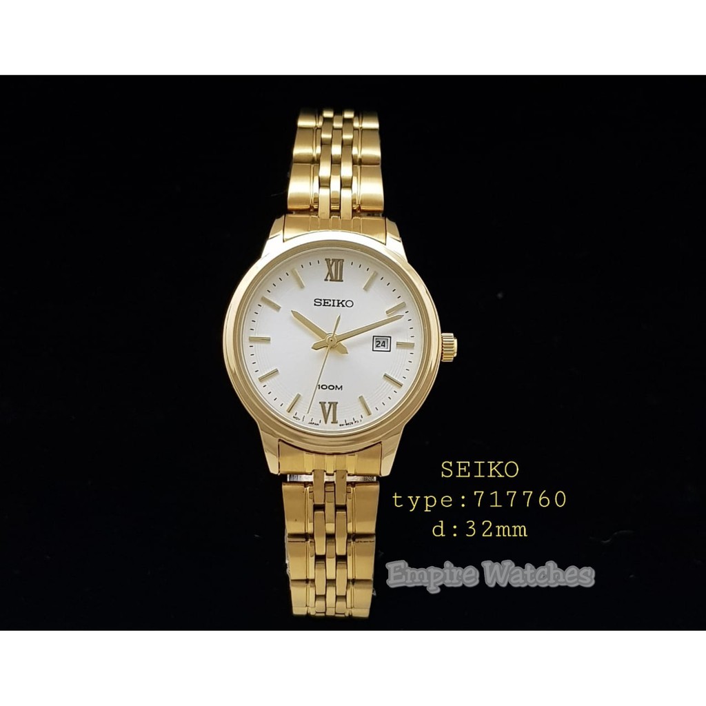 Jual Jam Tangan Seiko 717760 Wanita Cewek Tanggal Aktif Analog Rantai ...