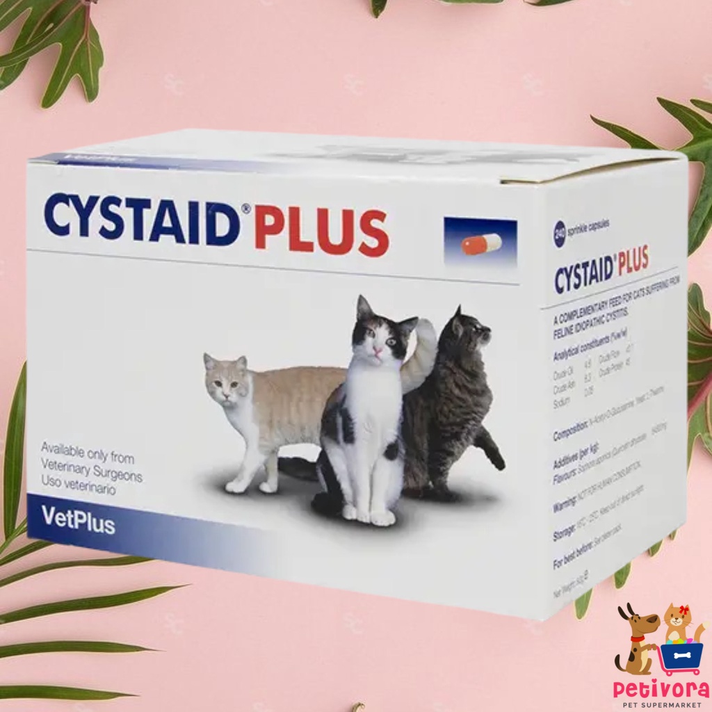 Jual Cystaid Plus VetPlus Obat Gangguan Saluran Kencing Dan Kantung ...