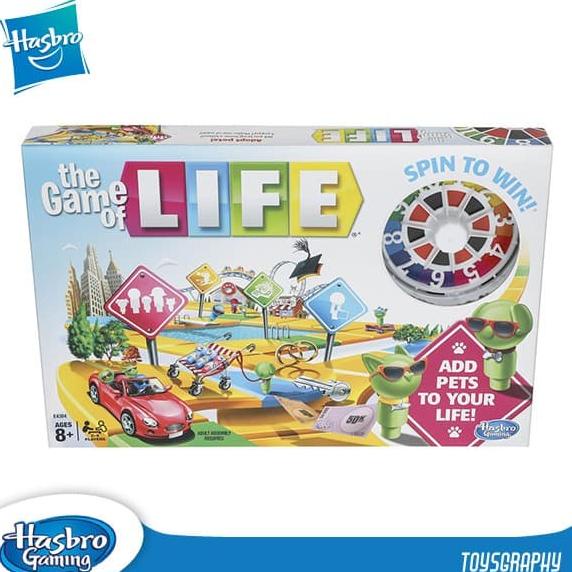 Jual Hasbro Gaming - THE GAME OF LIFE Board Game | Shopee Indonesia