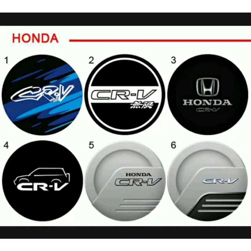 Jual Cover ban mobil CRV sarung ban serep tutup ban mobil crv honda crv ...