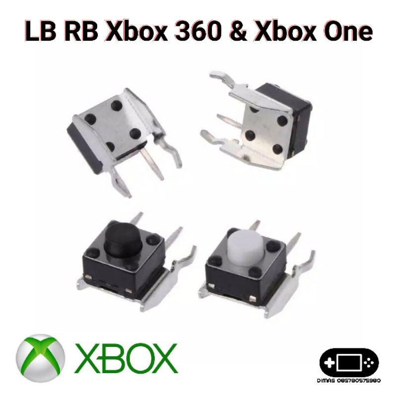 Jual Tombol LB RB Button Xbox 360 Xbox One Bumper Stik | Shopee Indonesia