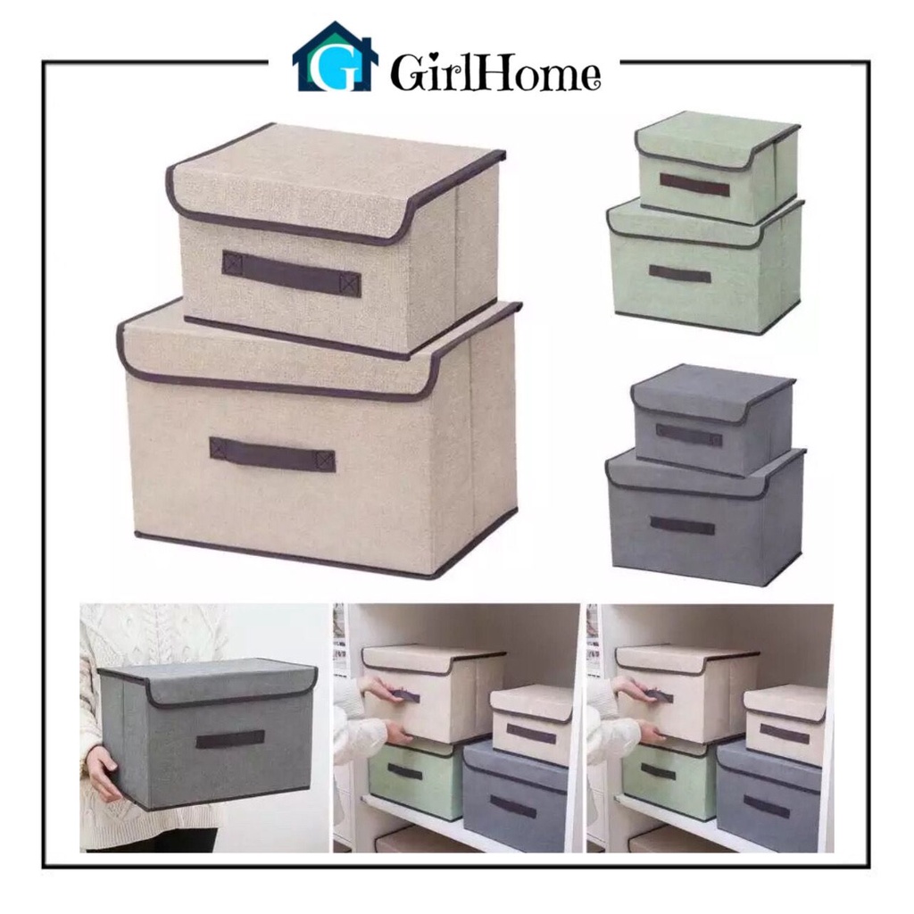 Jual Kotak penyimpanan Storage Box Penyimpanan Serbaguna GH674125 ...