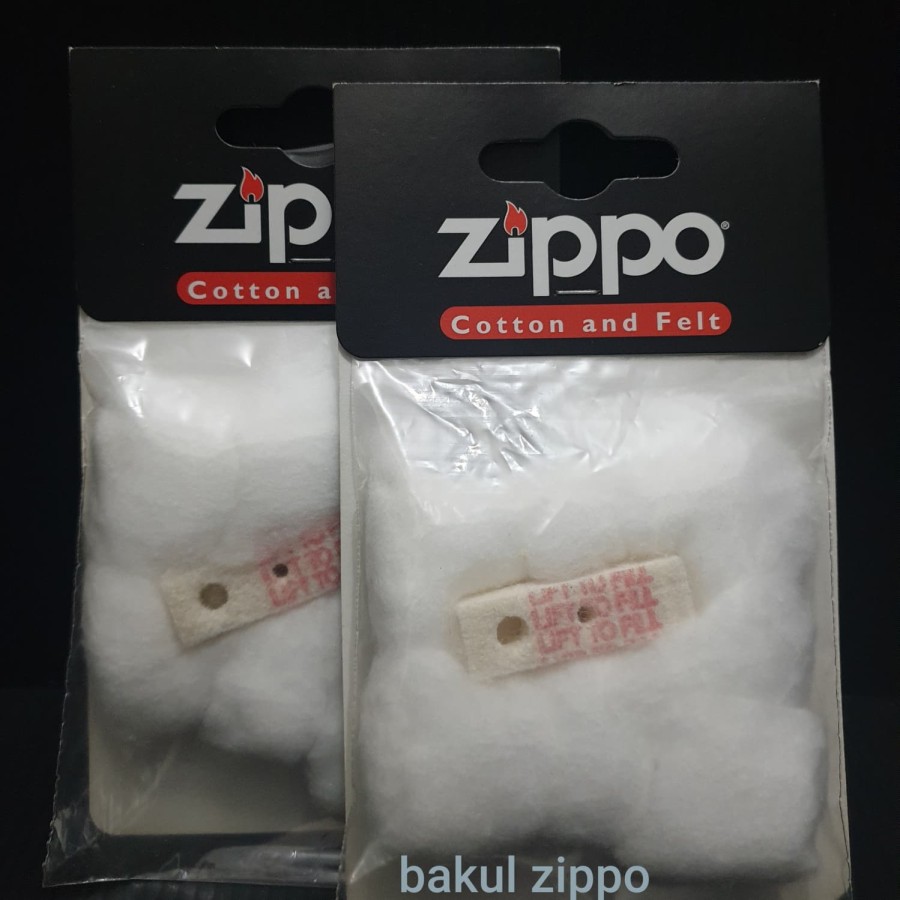 Jual Original Zippo Cotton / Kapas and felt | Shopee Indonesia